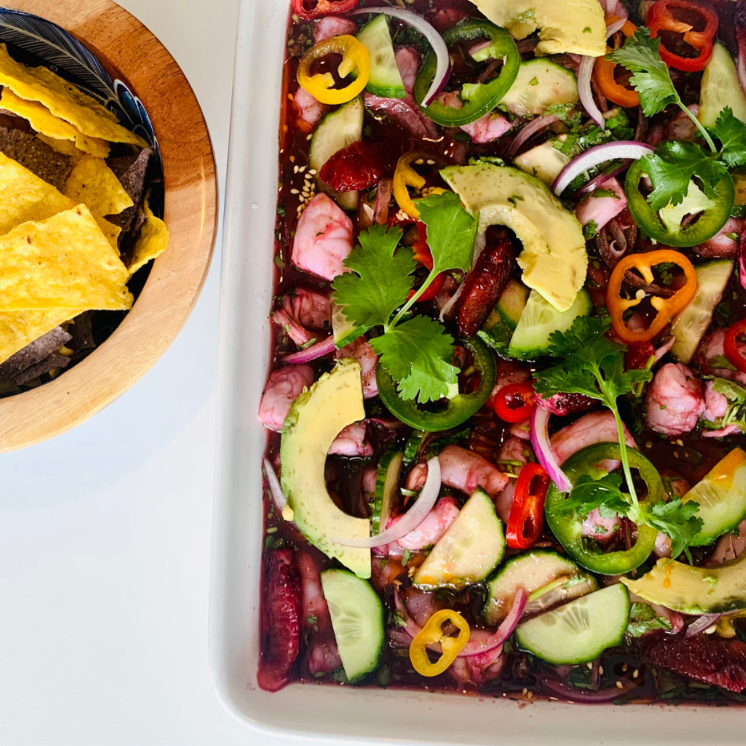 Orange Aguachile – Savour Calgary